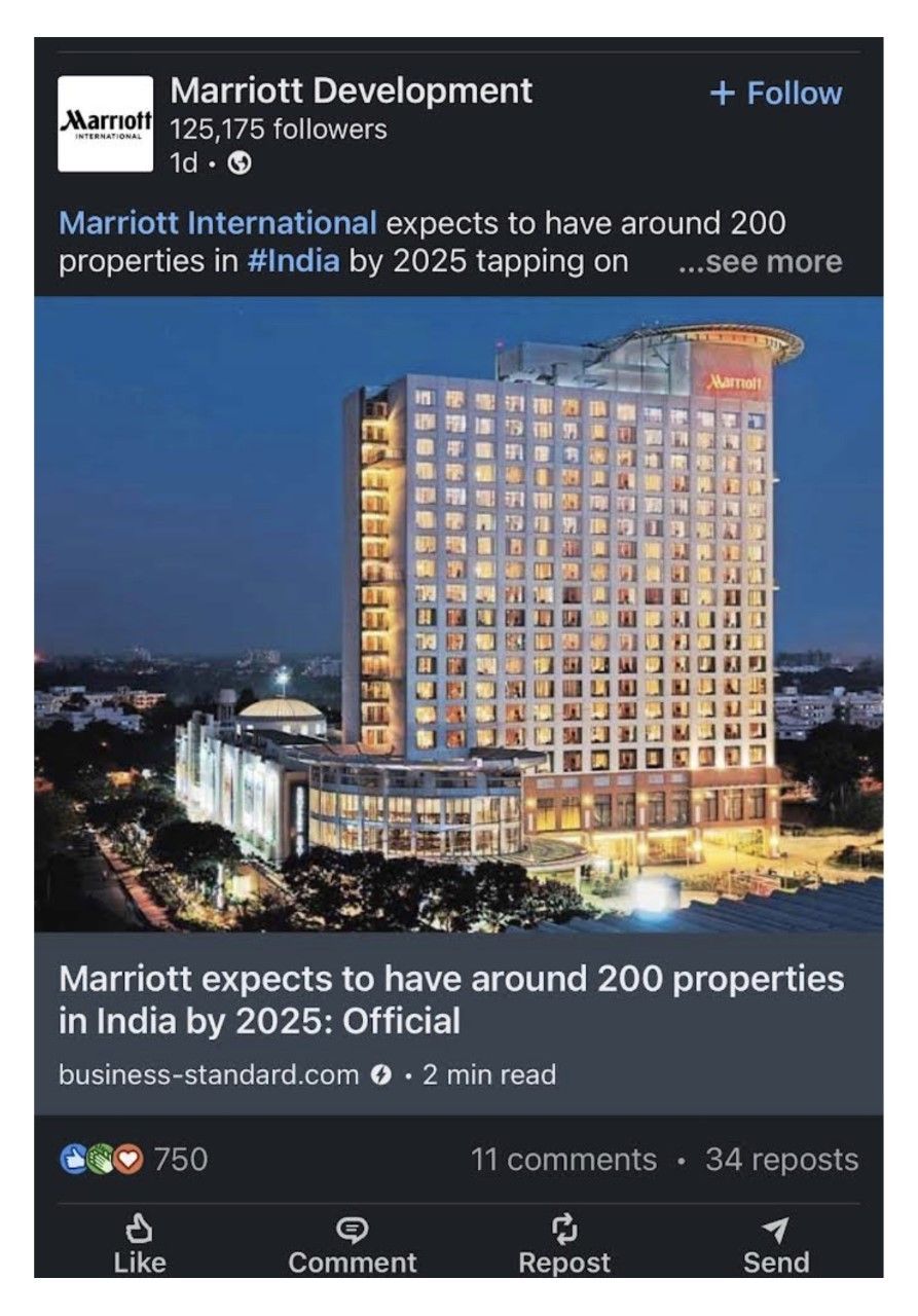 Marriott withdraws support for AAHOA over franchising position - Asian ...