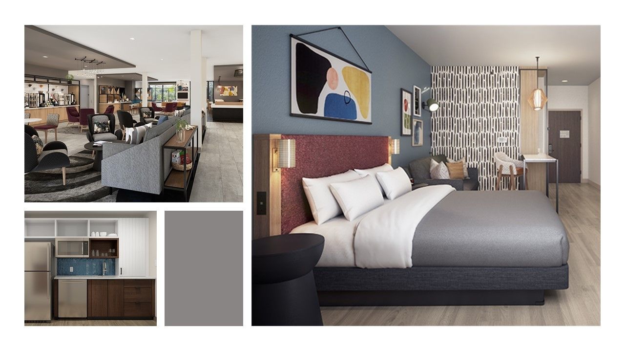 IHG unveils new prototypes for three suites brands